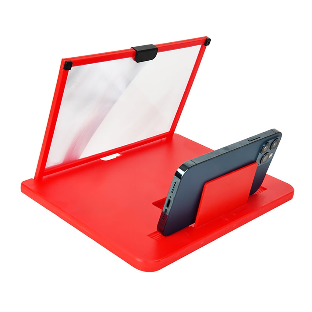 Misright 10in/12in Phone Magnifying Projector Screen Enlarger Screen ...