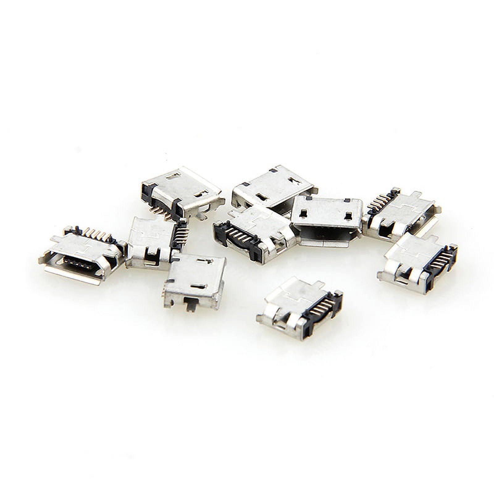 Misright 10pcs Micro USB MK5P 5pin Female Connector Micro USB Charging ...