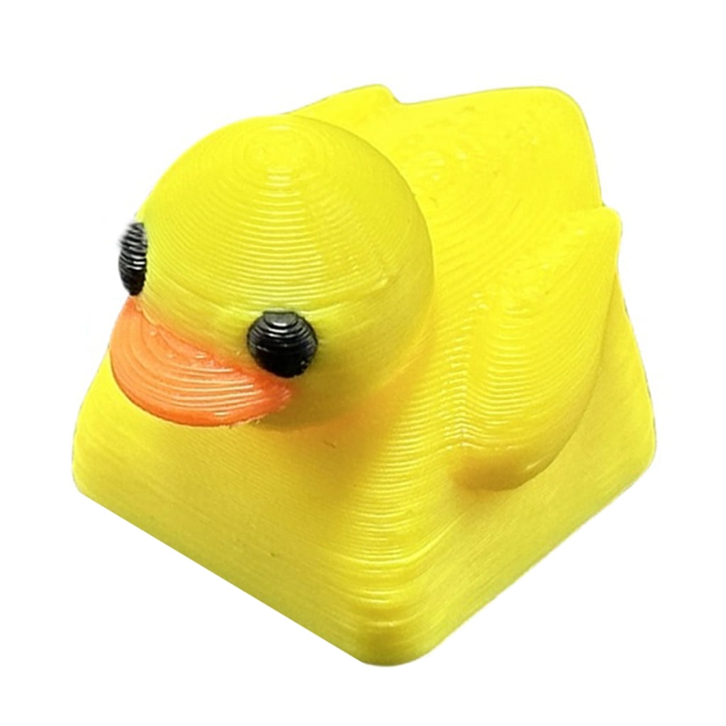 Misright 1PC Resin Keycap Funny Little Duck Shape for Customizing ...