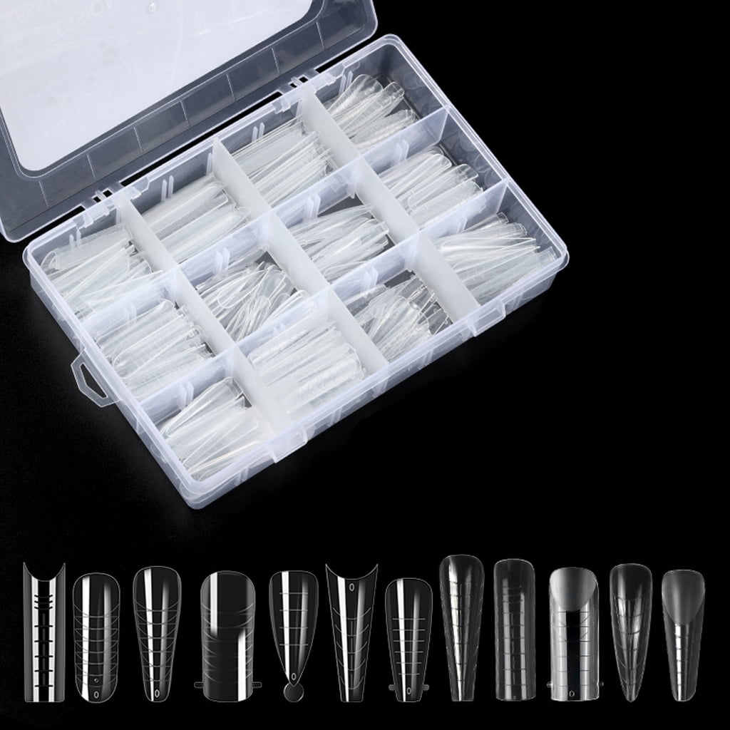 Misright 288x/Set Nail Shapes for Gel Nails Builde Nails Forms Nails ...