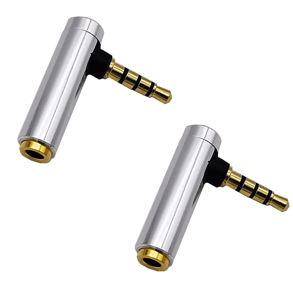 Misright 3.5mm Sound Adapter with Gold Plated Connectors and Metal ...