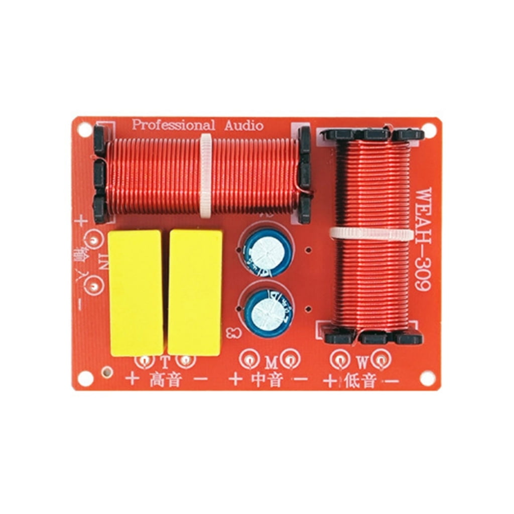 Misright 3 Way High Speaker Frequency Divider Sound Splitter Filter ...