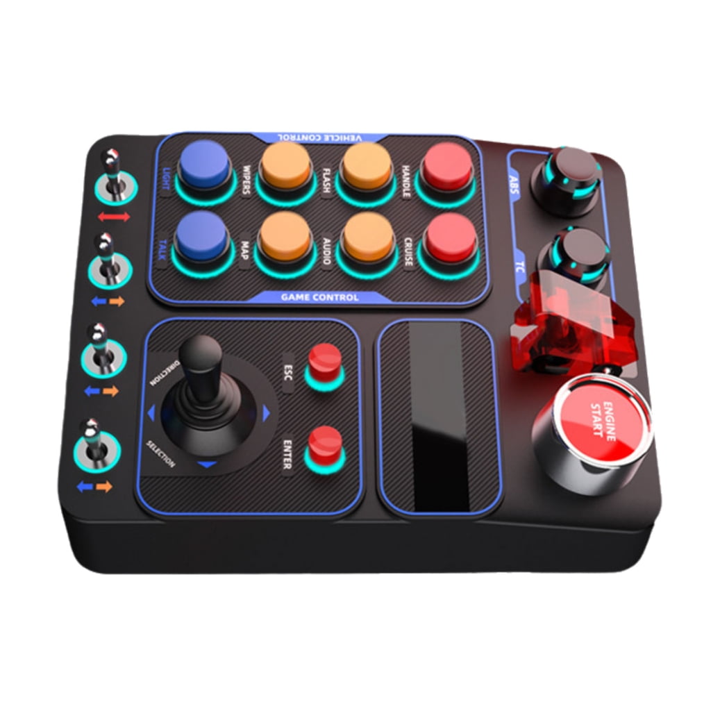 Misright 30 Programmable Button Simulators ABS Control Box Realistic ...