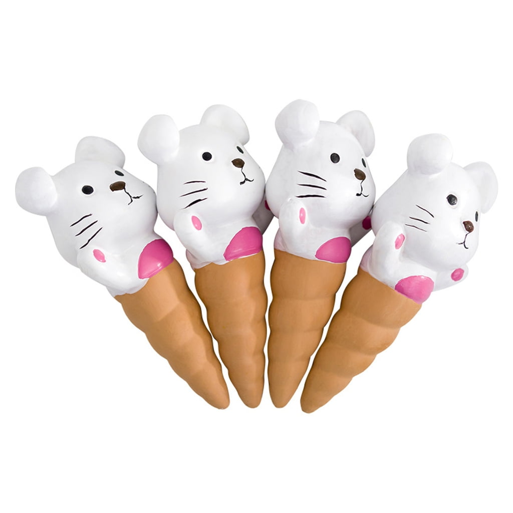 Misright 4Pcs Cartoon Rabbit Automatic Plant Dripper Portable Watering ...