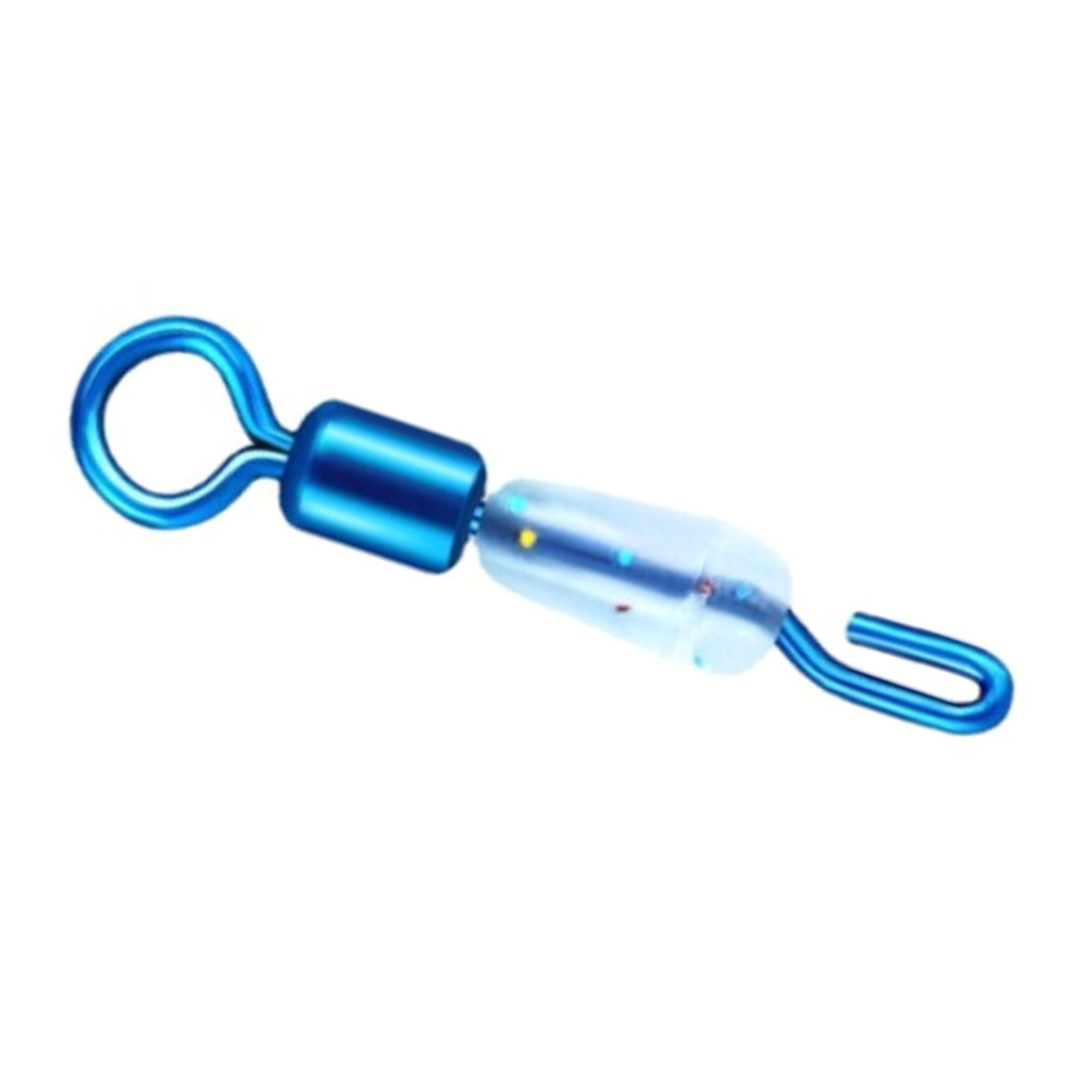 Misright 50Pcs Fishing Swivels Snap Swivels Bearing Swivels Set with ...