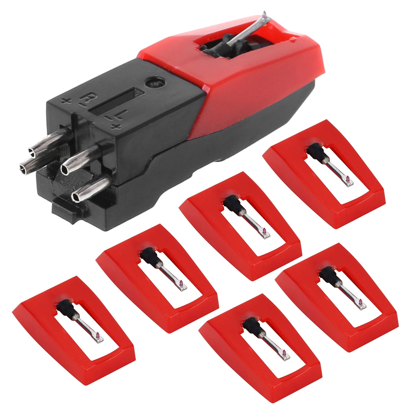 Misright 7-Piec Replacement Stylus Record Needle Phonograph Gramophone ...