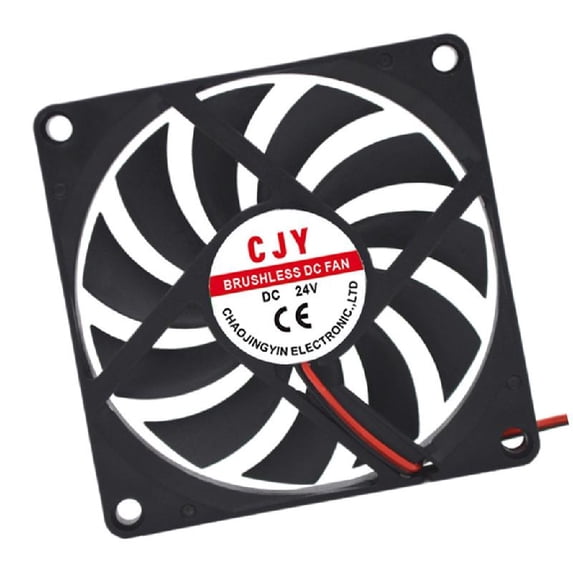 Misright 80mm 5V/24V Quiet Computer Fan PC Fan For Computer PC Case GPU ...