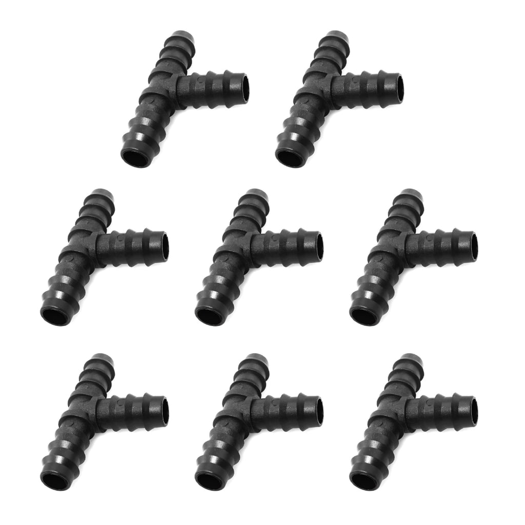 Misright 8Pcs Plastic 1/2" Hose Barbed End Caps for Garden Watering ...