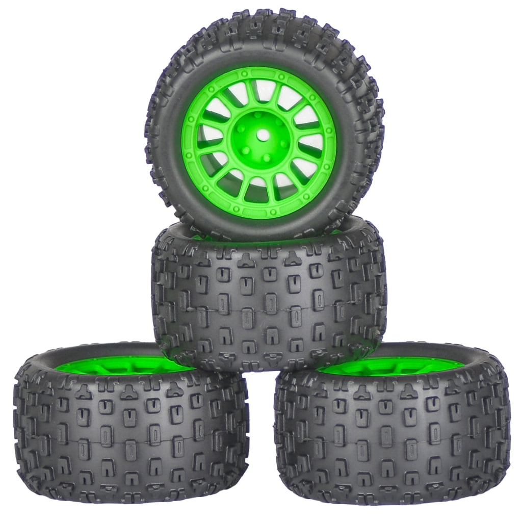 Misright A Set of Wheel Tires Rubber Remote Control Car for Remote ...