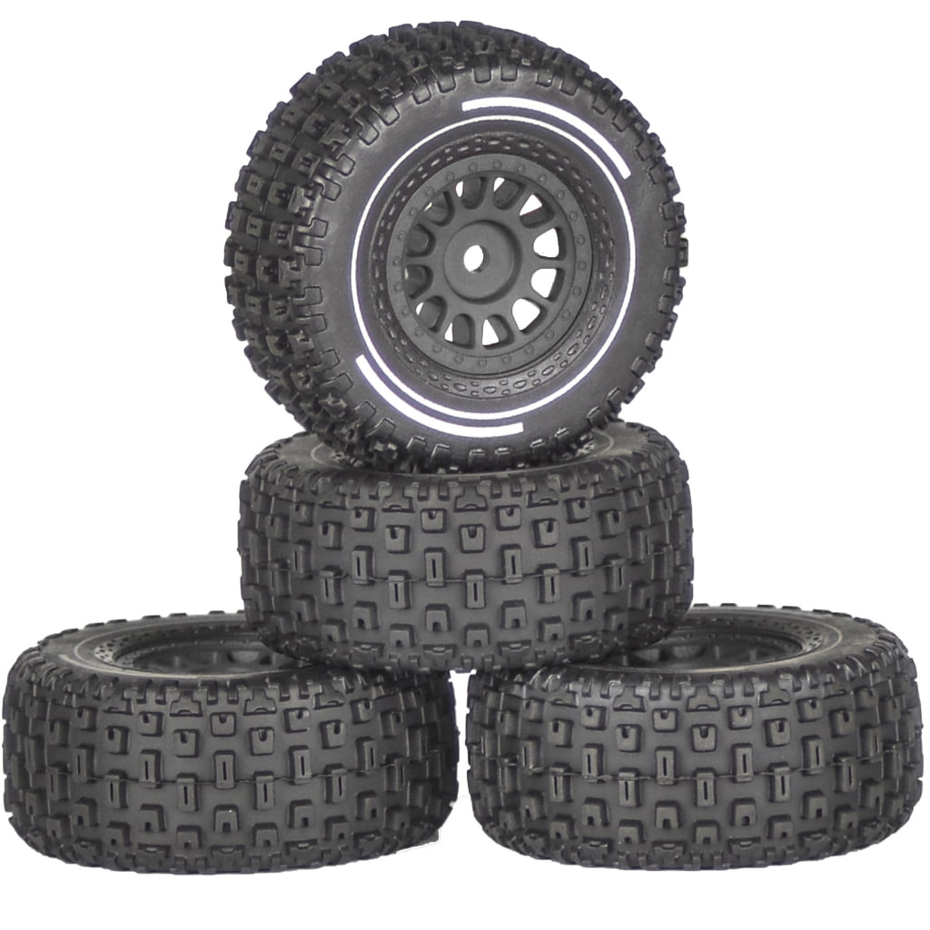 Misright A Set of Wheel Tires Rubber Remote Control Car for Remote ...