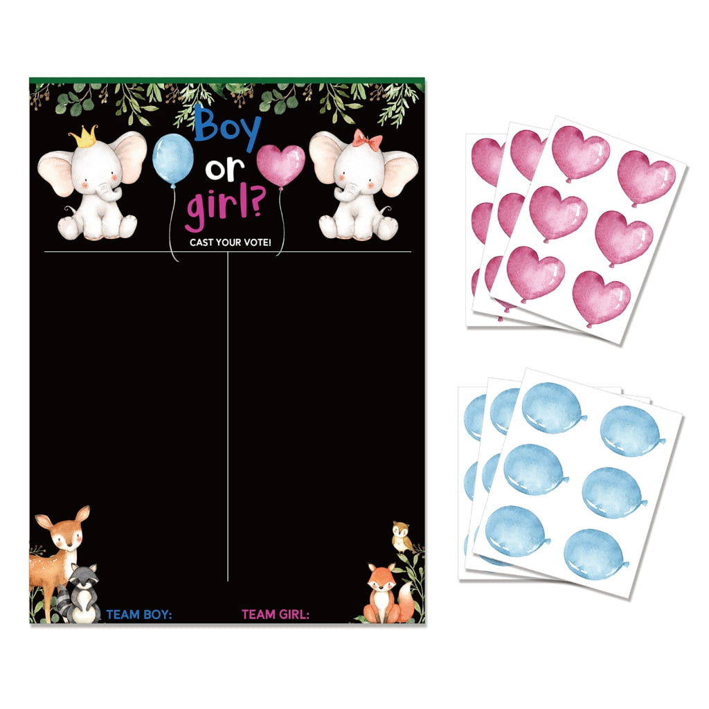Misright Baby Shower Scratch Off Game Party Game Girl Boy Neutral ...