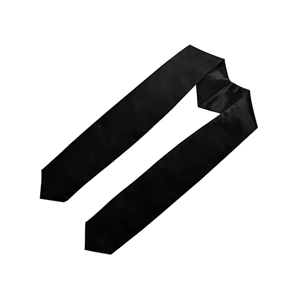 Misright Black Graduation Sash Stole Photo Props for Valedictorian Long ...