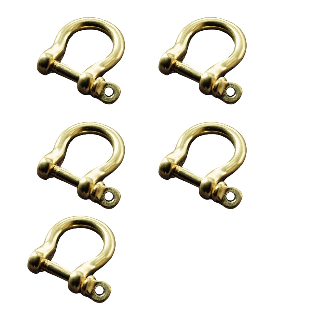 Misright Brass Horse Shoe Closures for Apparel Bags DIY Crafting ...