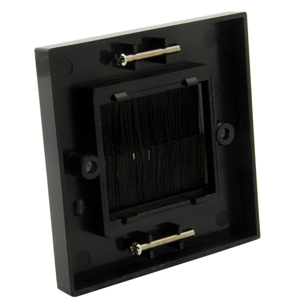 Misright Brush Wall Plate Panel Wall Socket for HDTV, Home Theater ...