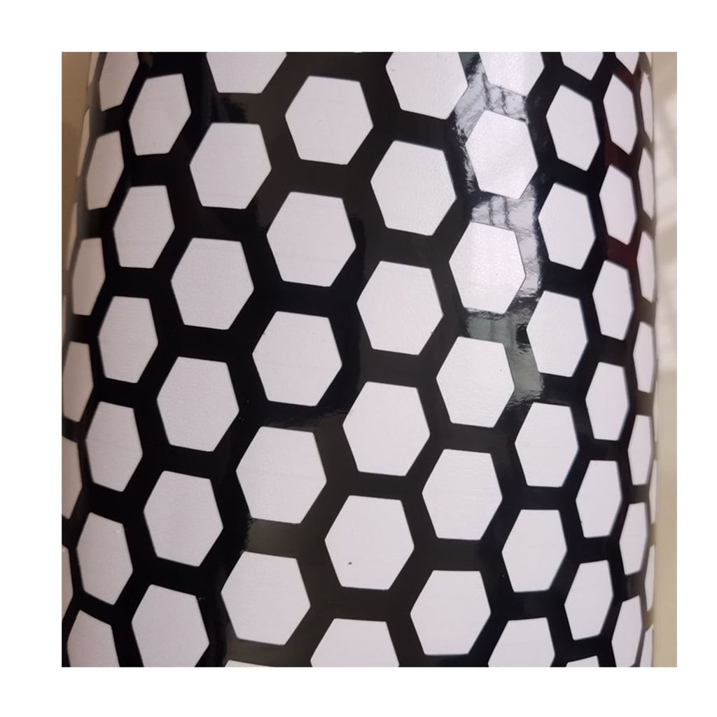 Misright Car Rear Tail Light Honeycomb Gaphic Stickers PVC Car Racing ...