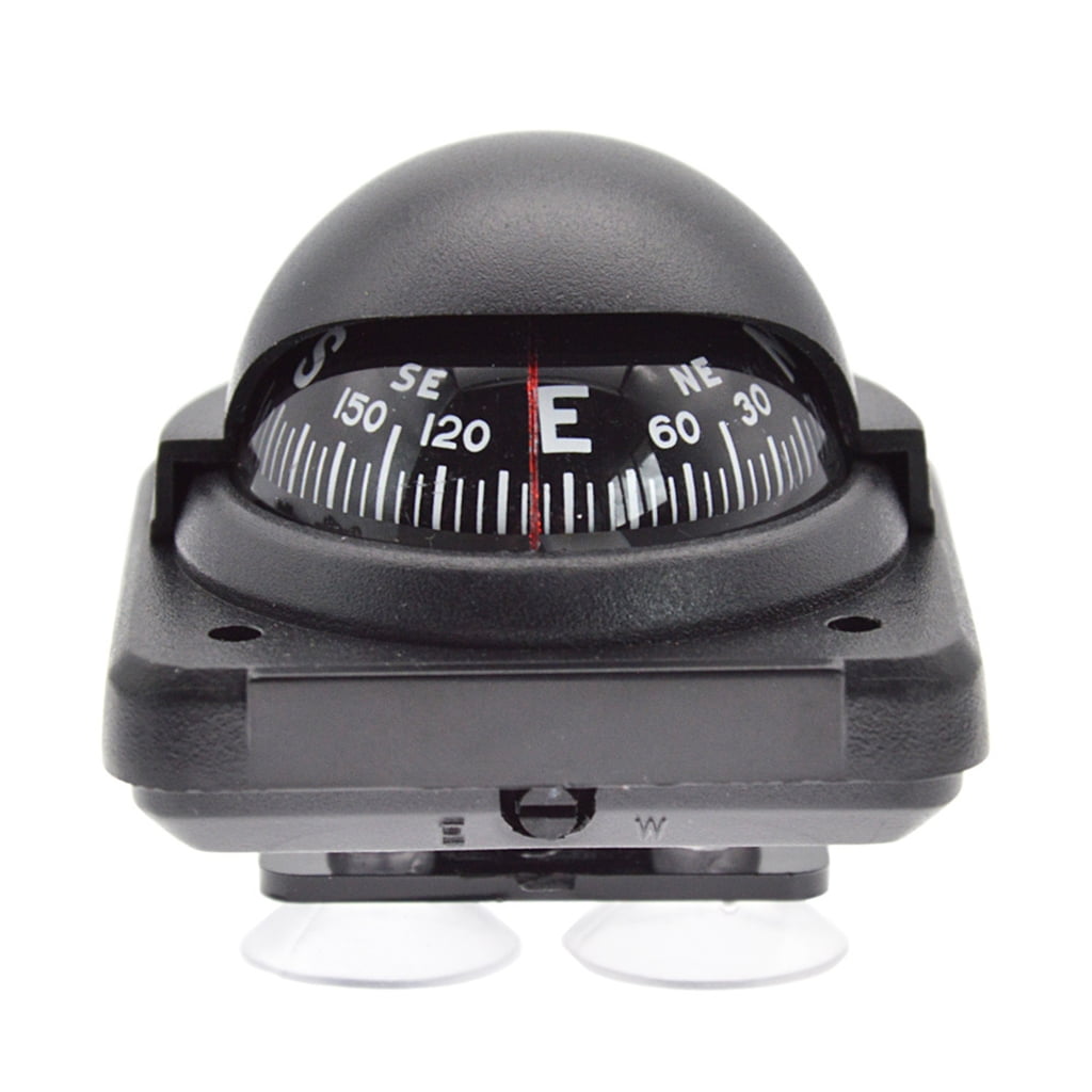 Misright Car Suction Cup Compasses Dashboards Digital Compasses Marine Compasses - Walmart.com