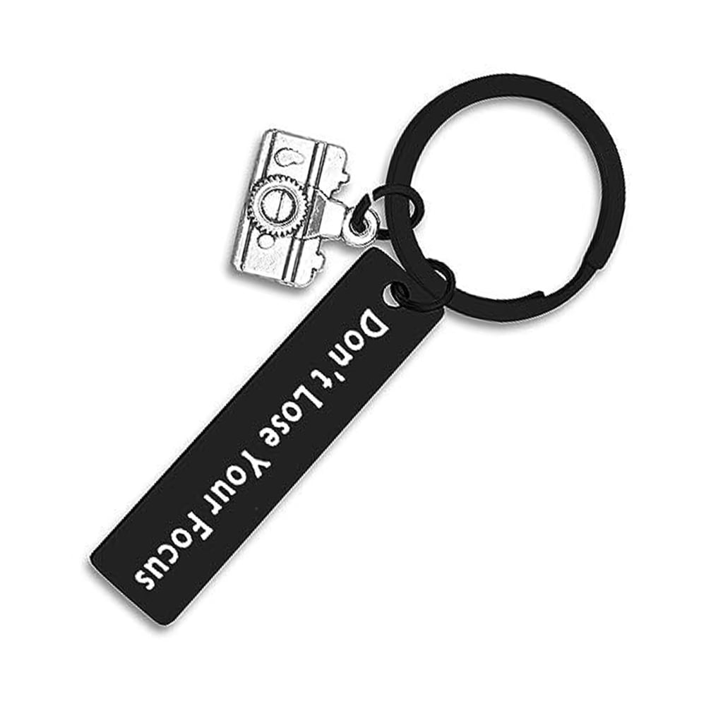 Misright Classical Camera Themed Key Ring Smooth Brims Premium ...