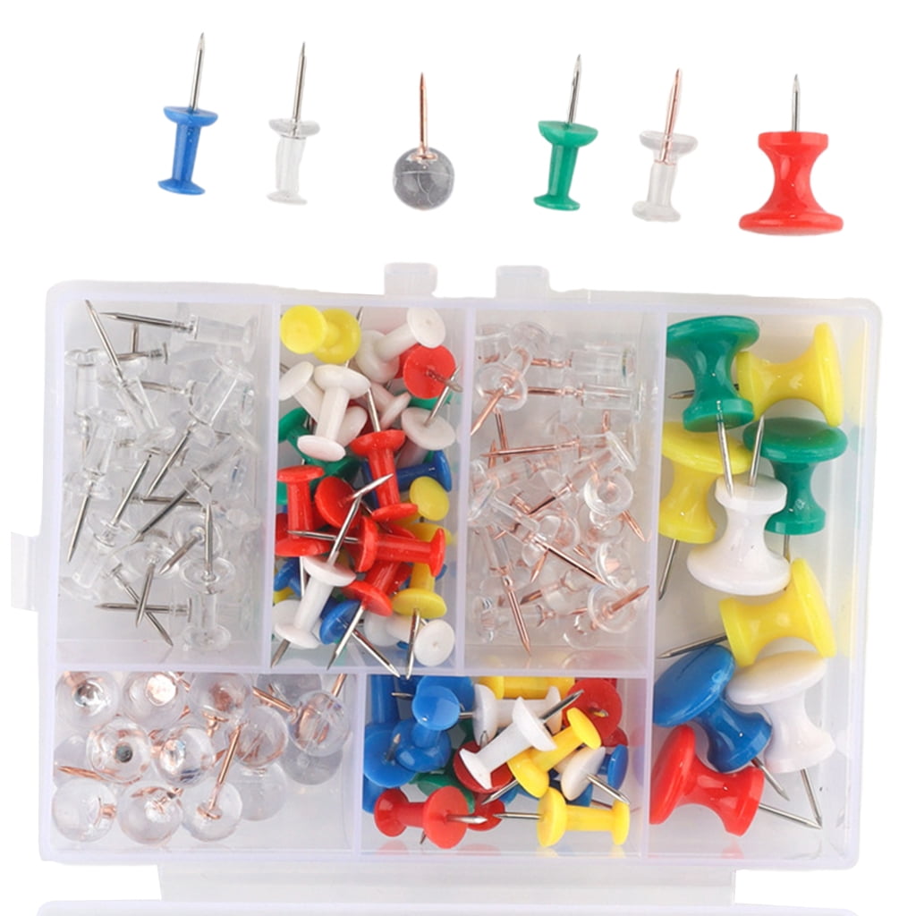 Misright Colored Push Pins for Office Bulletin Board Cork Board Notice ...