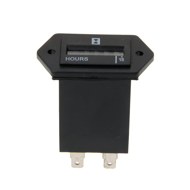 Misright DC10V-80V Portable Engine Gauge Hour Meter for Motorcycle Boat ...