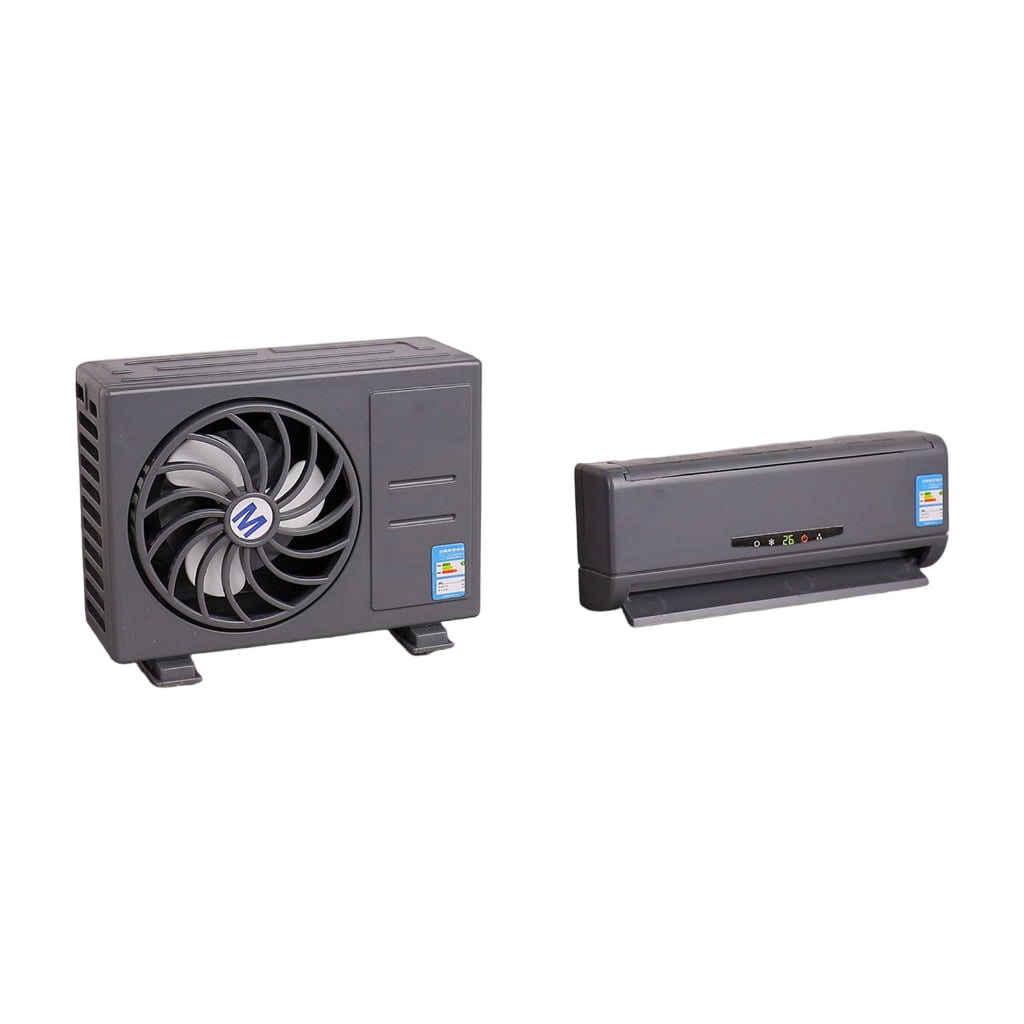 Misright Detailed Miniature Air Conditioner Unit Solar Energy Powered ...