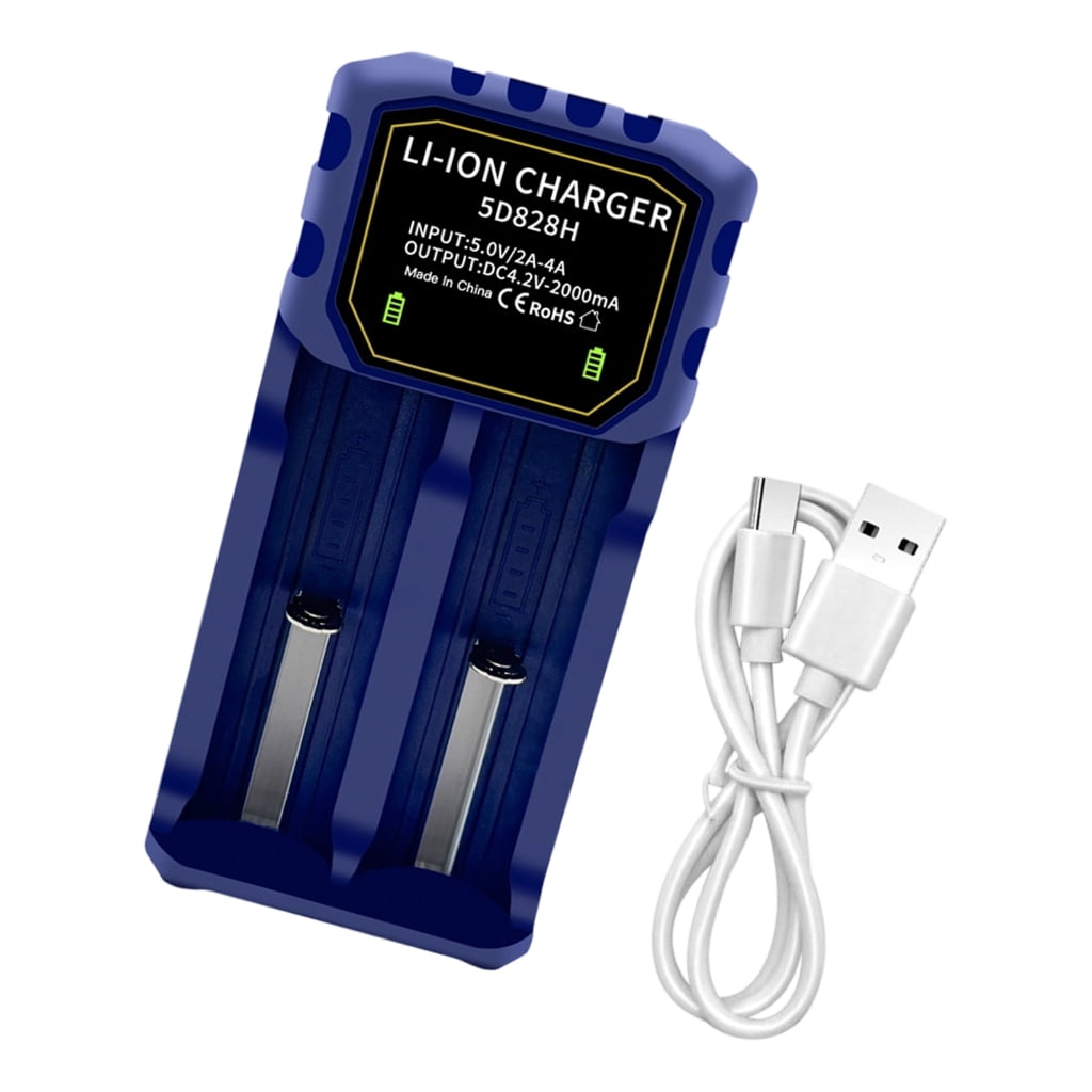 Misright Double Channel Battery Charging With Auto Cutoff For 14500 ...