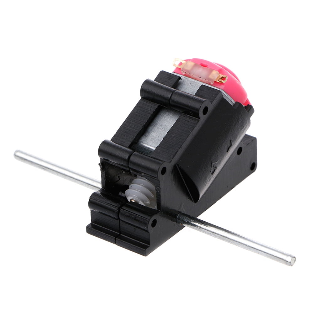 Misright Double Shaft Bevel Angle Gear Motor Suit Worm Reducer 3-6V DIY ...