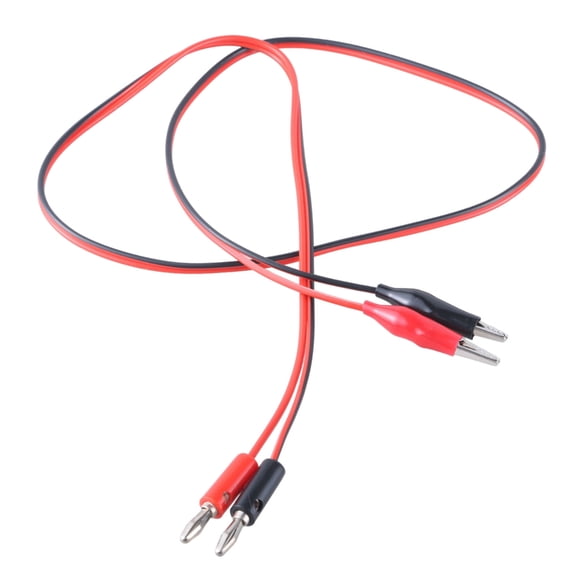Home Plastic Insulation Cover Dual Side Tester Alligator Clip Cable 36. ...