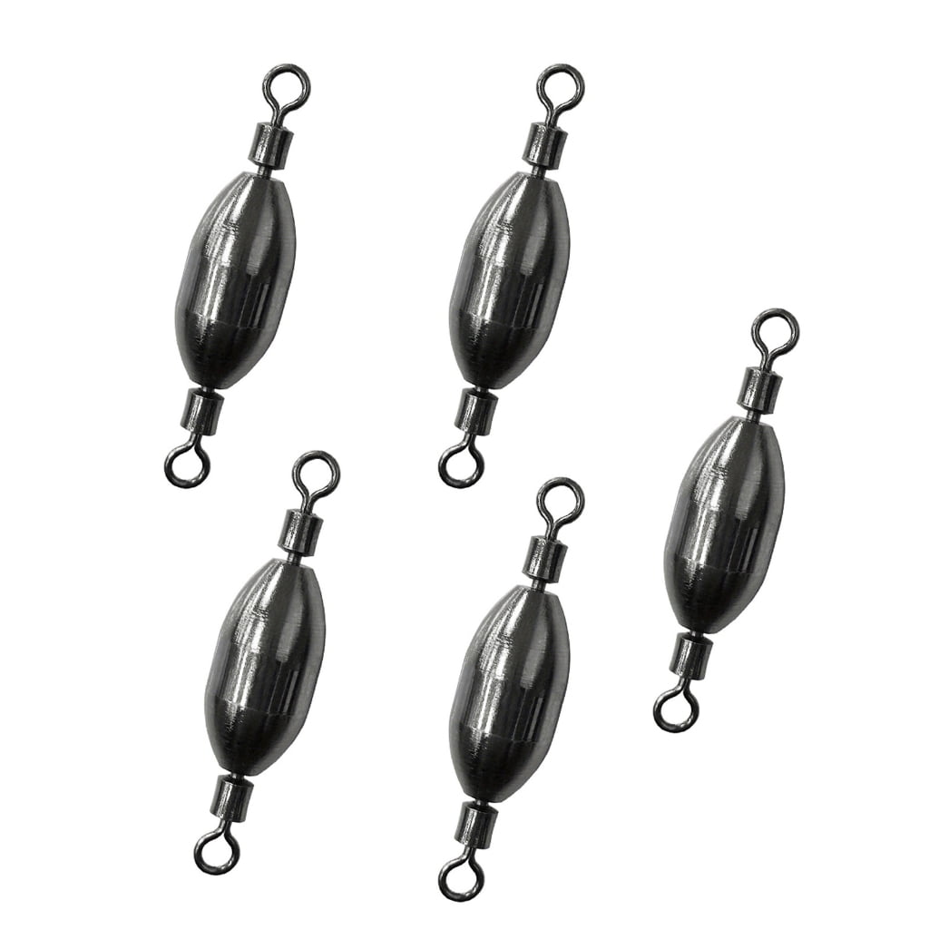 Misright Fishing Accessories Metal Weight Fishing Weights Swivels ...
