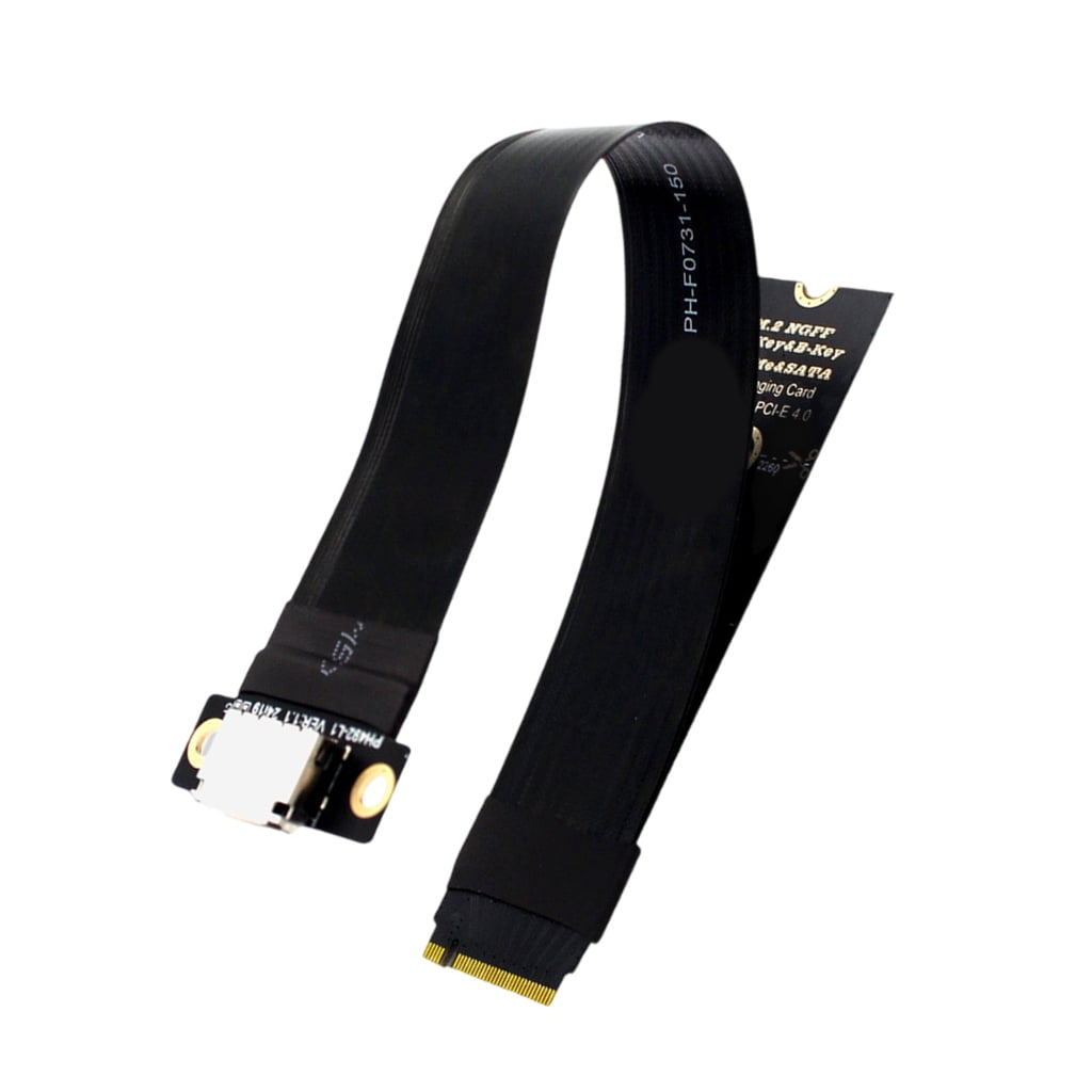 Misright Flexible M.2 NVMe to Oculink SFF-8611 SFF-8612 Extension Cable ...