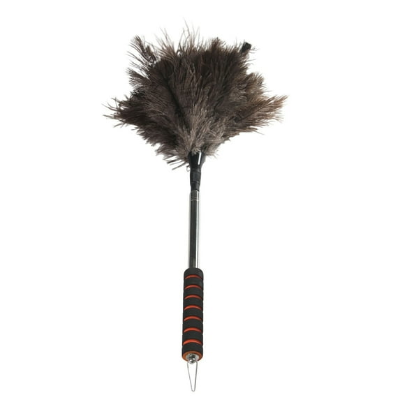 Misright Flexible Natural Feathered Duster AntiStatic Telescoping ...