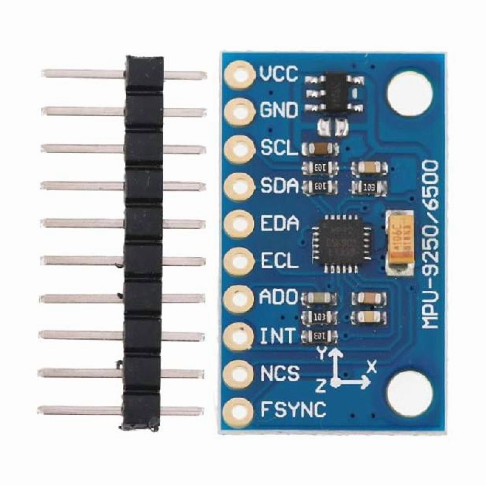 Misright GY-9250 MPU9250 Sensoring Module with Integrated Gyroscope Accelerometer - Walmart.com