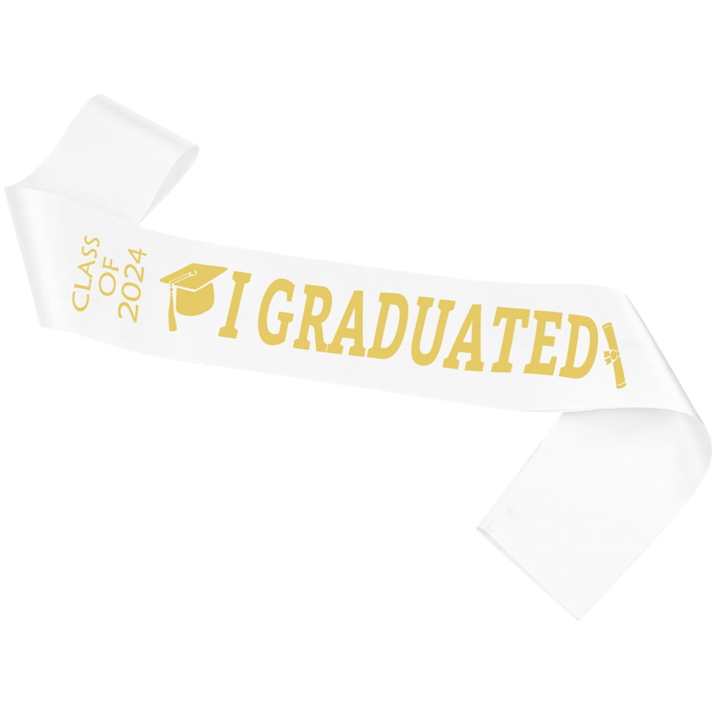 Misright Graduation Stole Sash for College Ceremony Graduation Honor ...