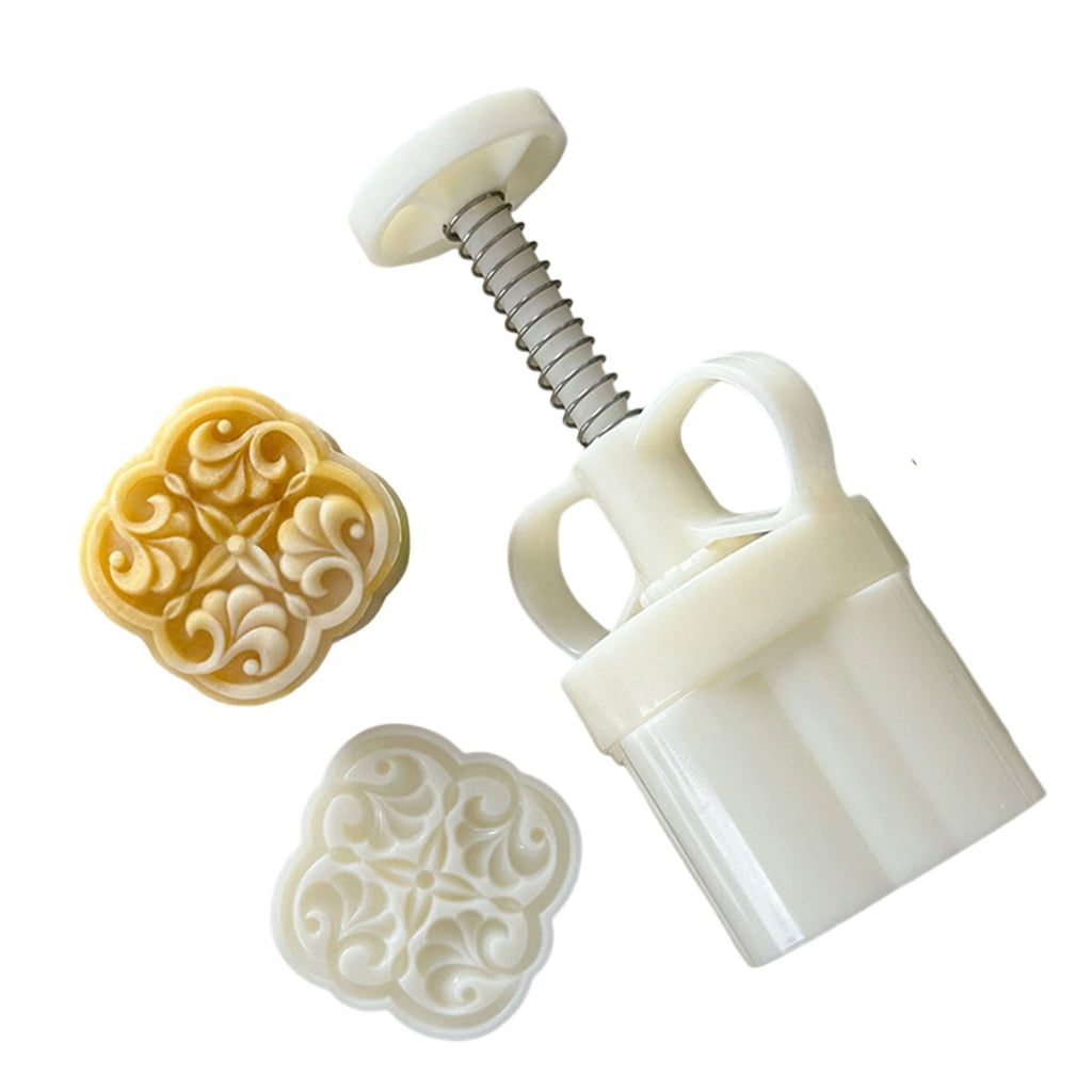 Misright Hand Pressure Chinese Pastry Molds Food Grade ABS Plastic ...