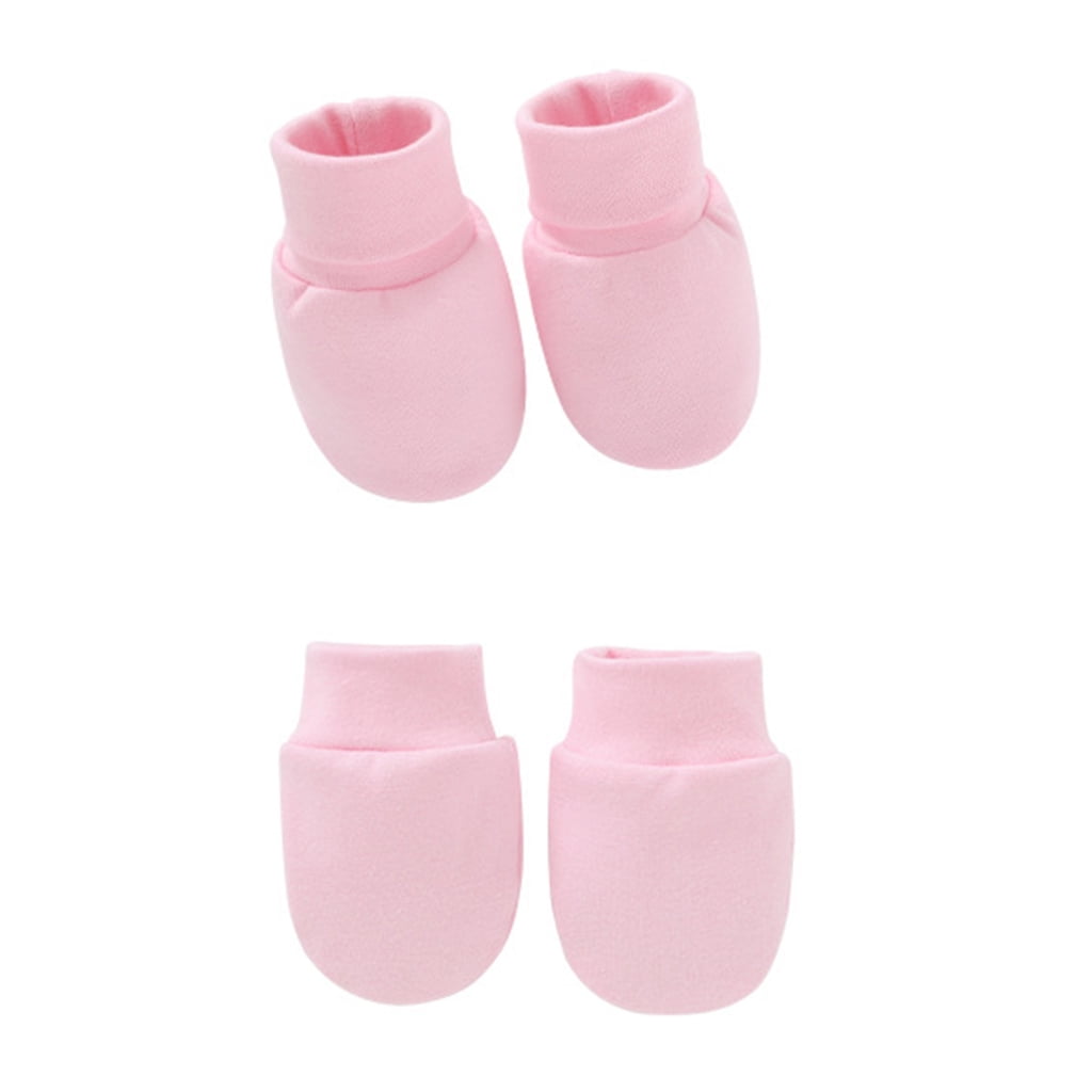 Misright Hands Foots Ankle Socks for 0-12 Months Baby Handguard Mitts ...