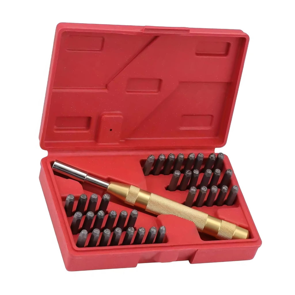 Misright Leather Embossing Stamp Tool Leather Carving Punching Tool ...
