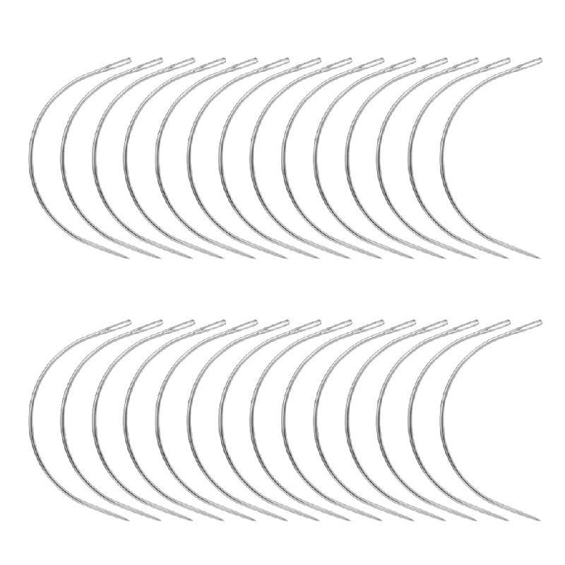 Misright Leather Needle Curved Sewing Needle for Carpets Leather Canvas ...