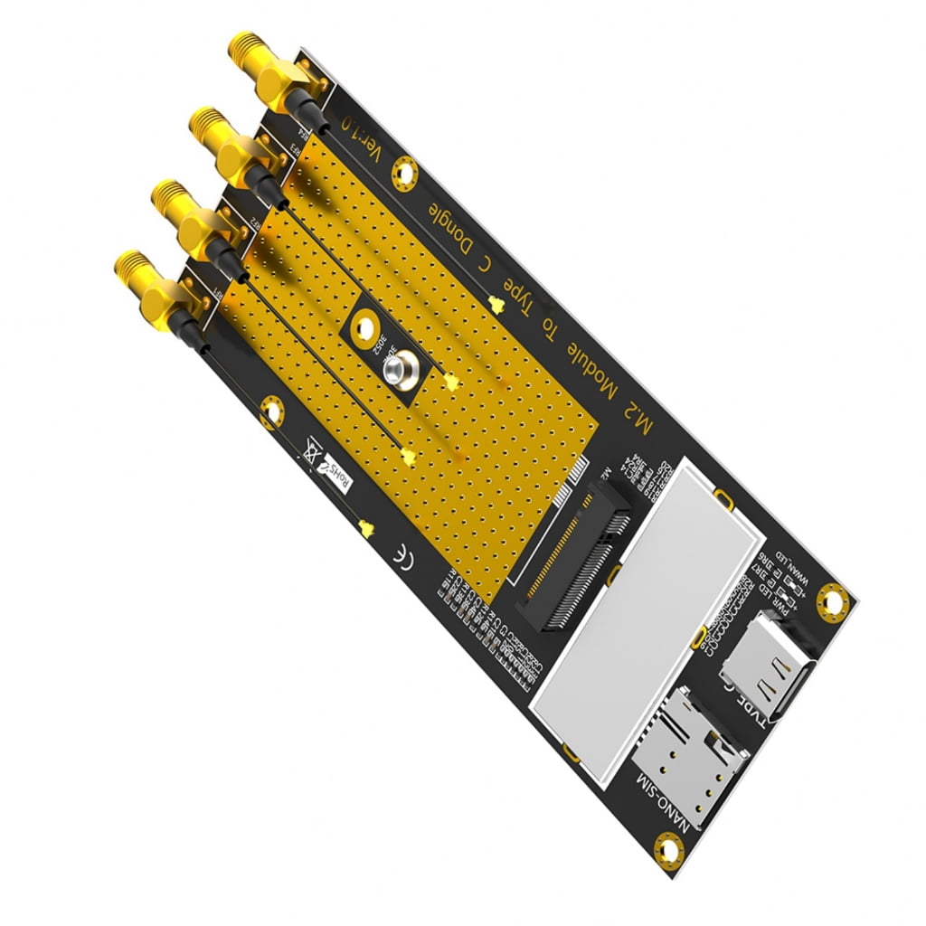 Misright M.2 B Key Module to Type C Adapter Card for RM500Q/RM500U ...