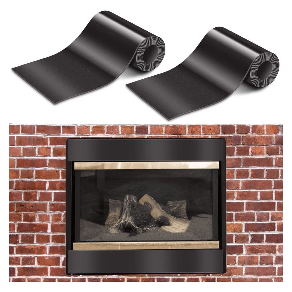 Misright Magnetic Fireplace Draft Stopper Set of 2 Energy Saving ...