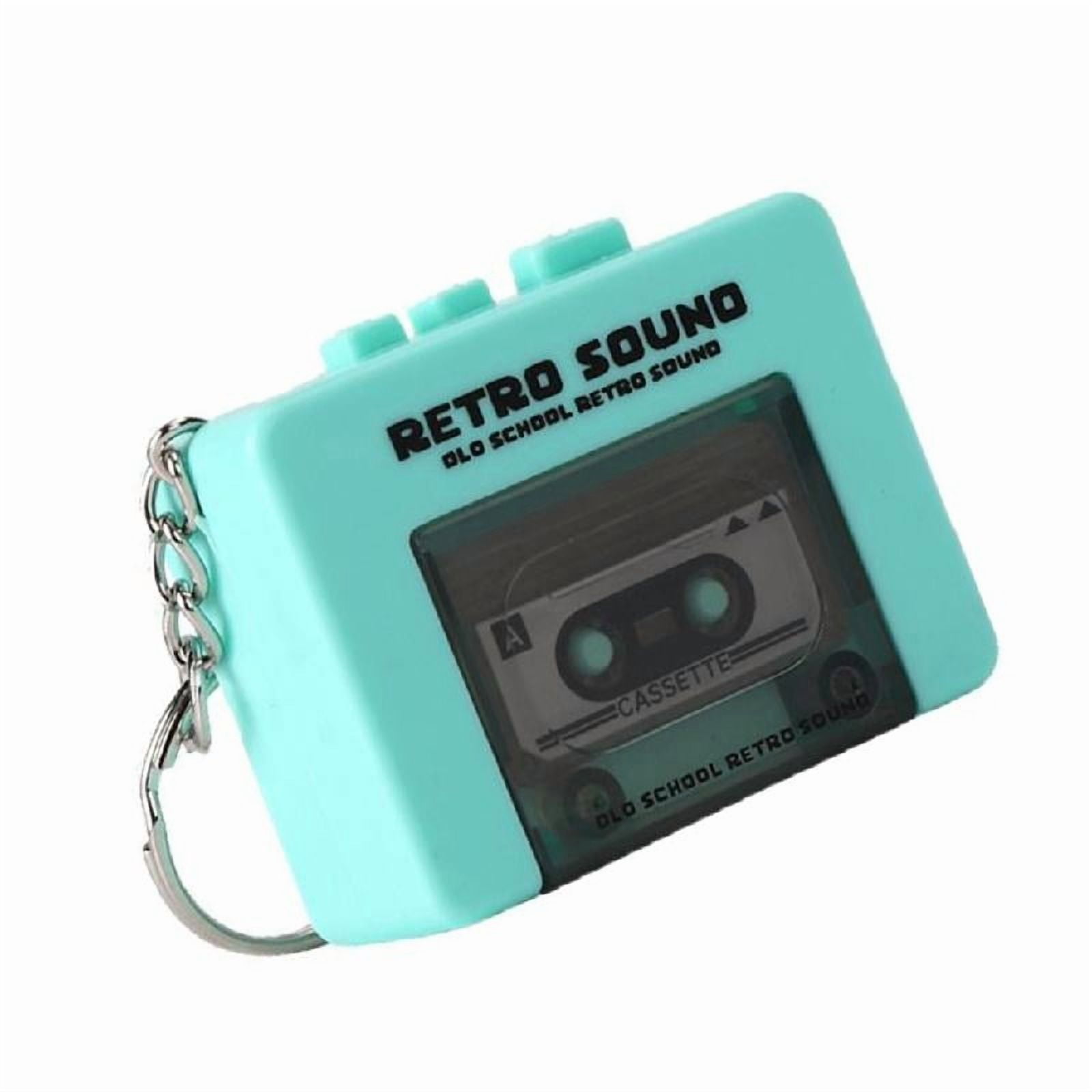 Misright Miniature Cassettes Player Keychains with Recording Function ...