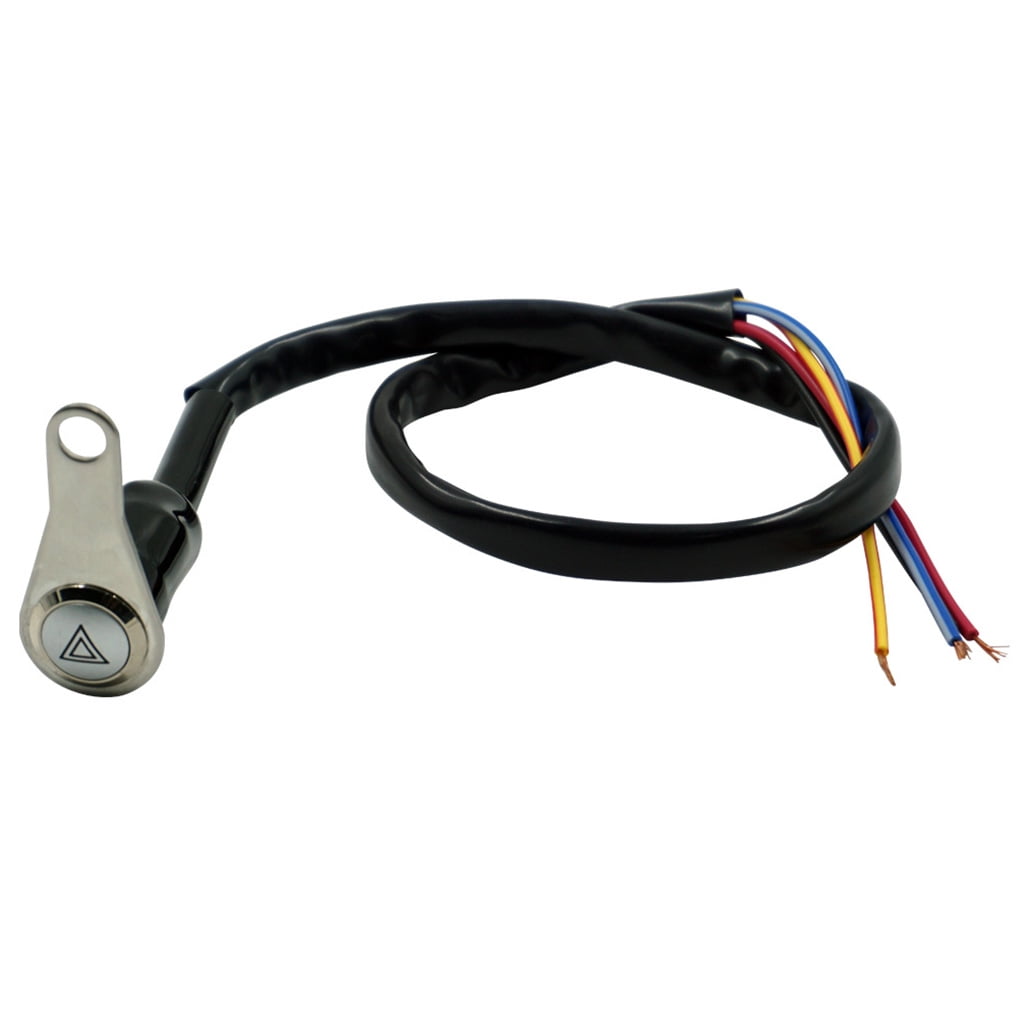 Misright Motorcycle Handlebar Switch Push Button Headlight Brake Fog ...