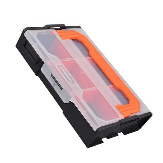 Misright Multi Compartment Screw Storage Container PP Material Slip ...