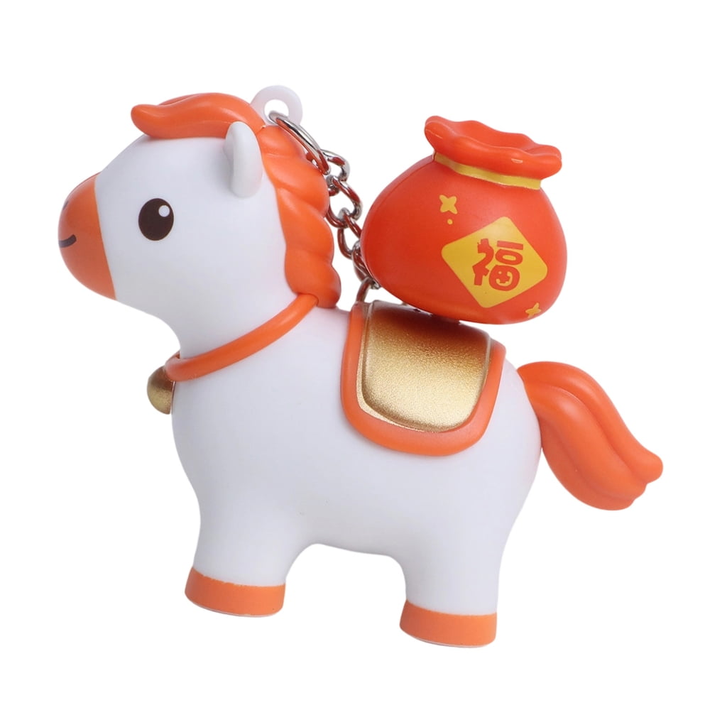 Misright Pocket Sized Talking Horse Key Ring Safe Plastic Construction ...