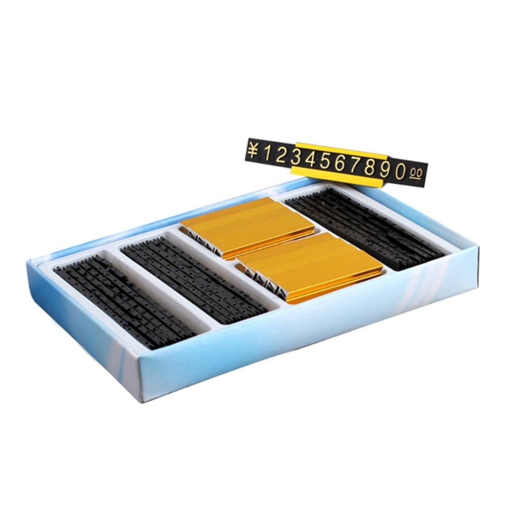 Misright PriceTags Adjustable Counter Stand Angled Pricings Counter ...