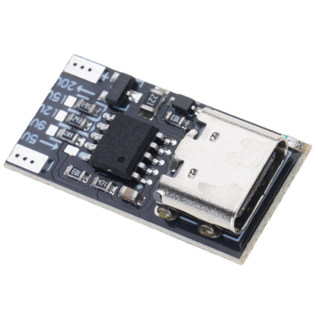Misright Programmable USB C Power Adapters Board 9V 12V 15V 20V ...