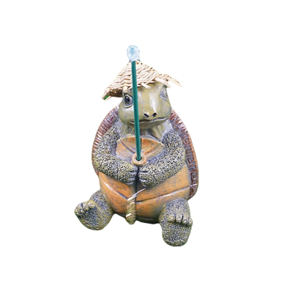 Misright Realistic Turtles Resin Statue Outdoor Ornamentation for Homes ...