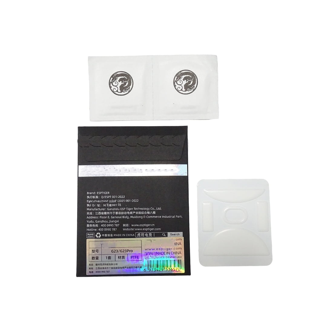 Misright Round Curveds Edges Mouse Feet Mouse Skates Pad for Incott G23 ...