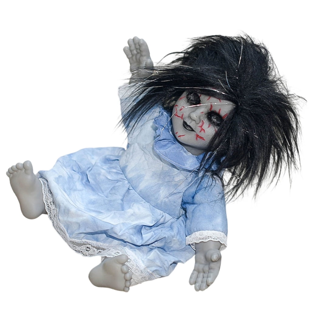 Misright Scary Talking Doll with Illuminated Face Automated Movement ...
