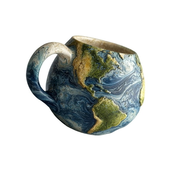 Misright Solar System Themed Ceramic Cup Space Collection Unique Design ...