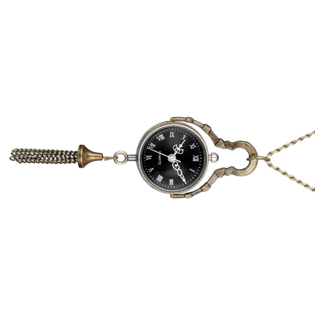 Misright Sophisticated Pocket Watch With Roman Numerals For Vintage ...
