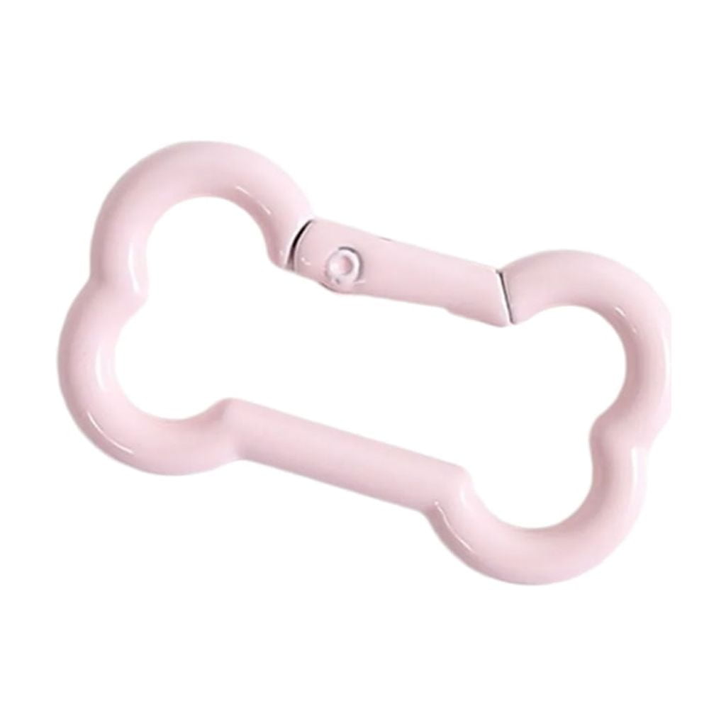 Misright Spring Loaded Bone Keychain Pet Accessory Colorful Craft ...